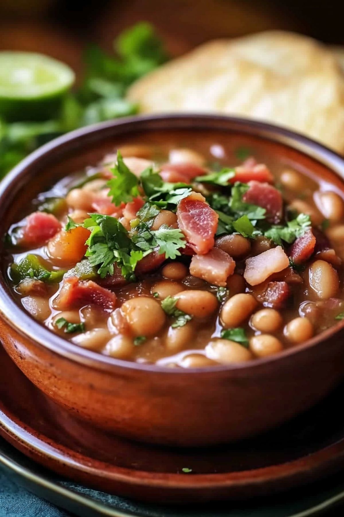 Charro Beans Recipe - KitchenMomy