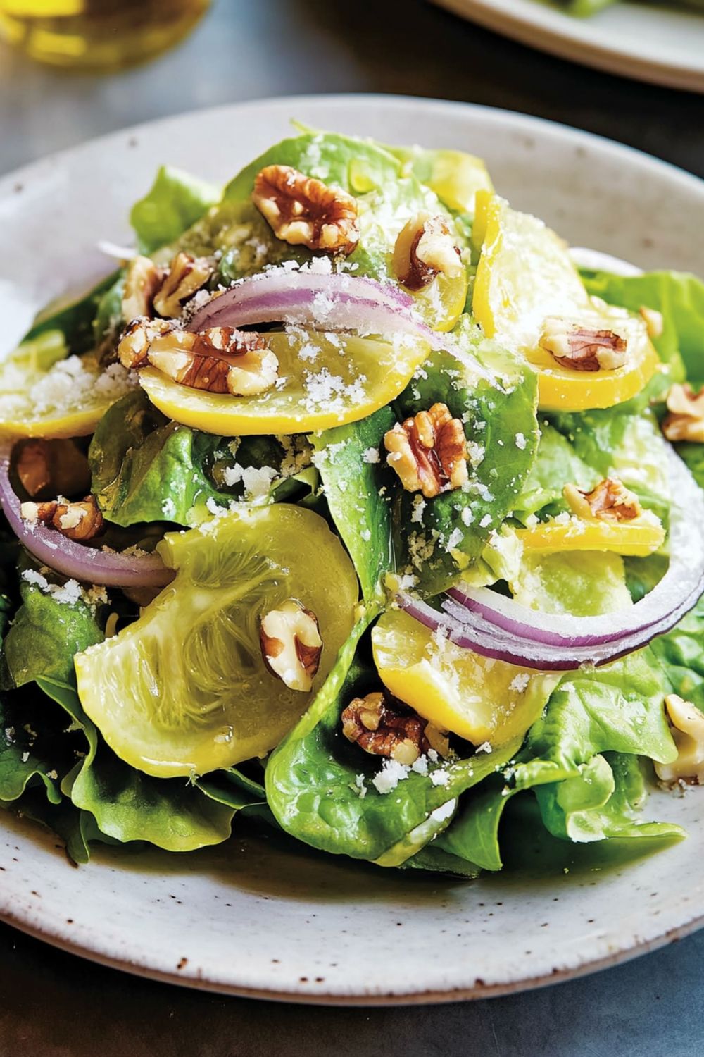 Little Gem Salad with Lemon Vinaigrette Recipe
