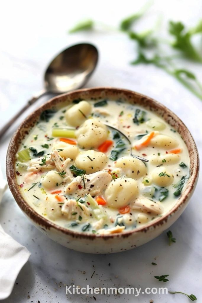 Olive Garden Chicken Gnocchi Soup