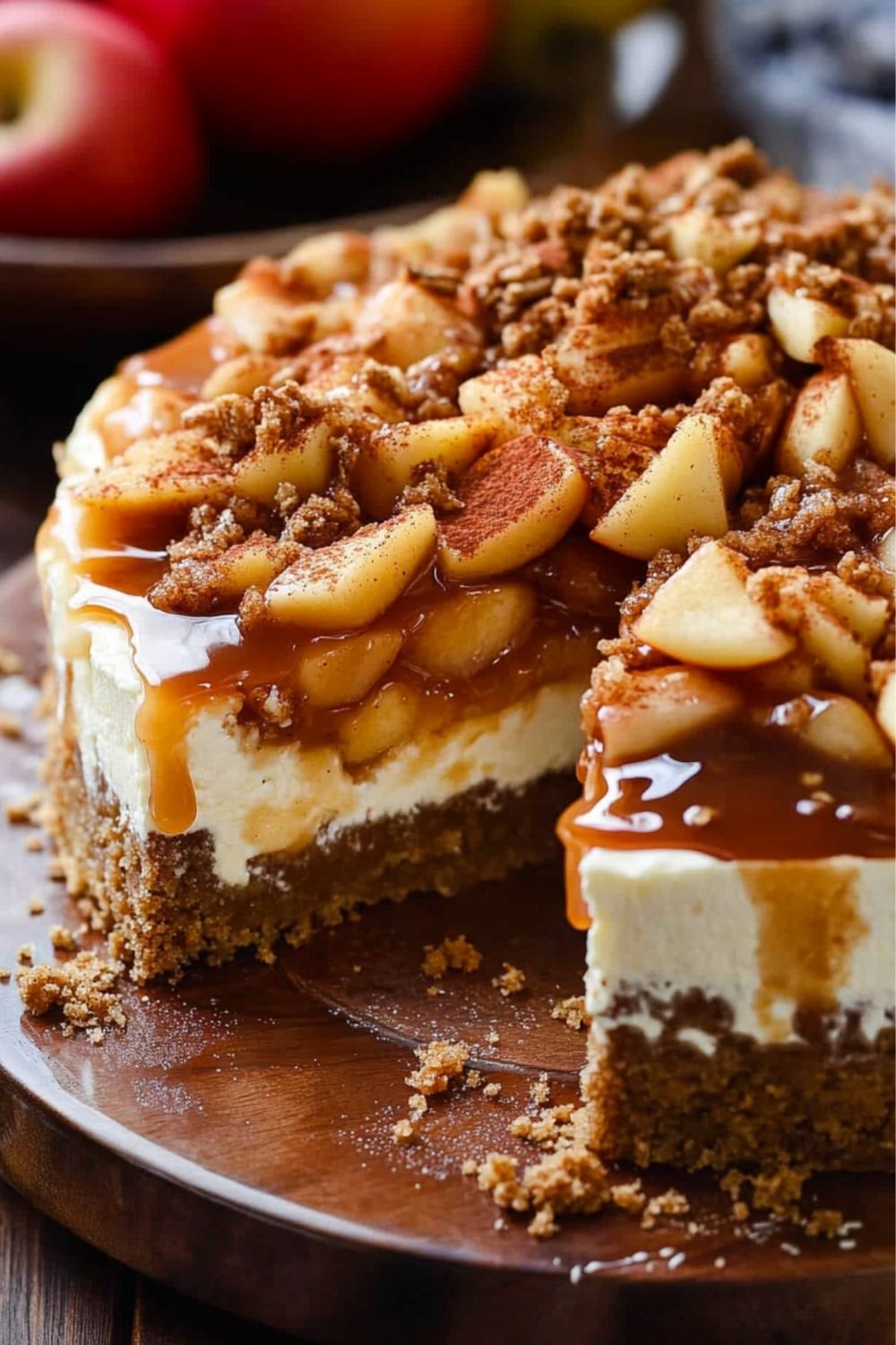 Salted Caramel Apple Pie Cheesecake: Perfect Dessert Recipe