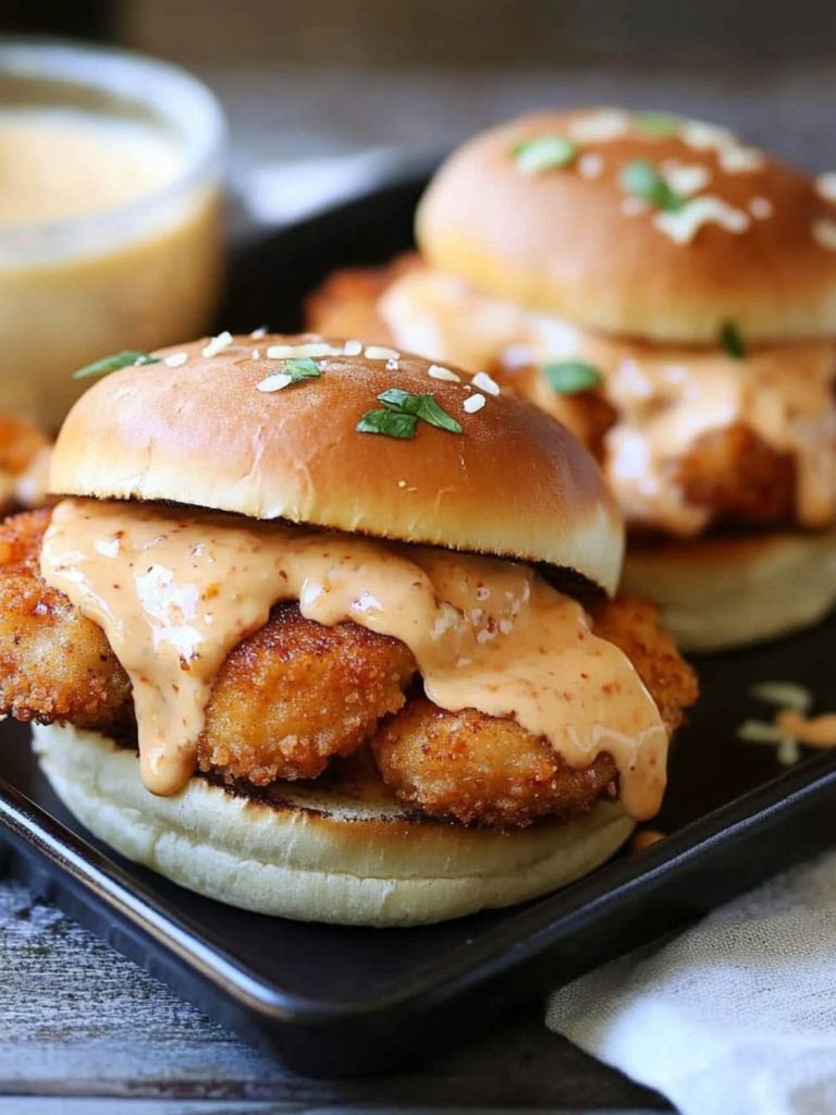Bang Bang Chicken Sliders