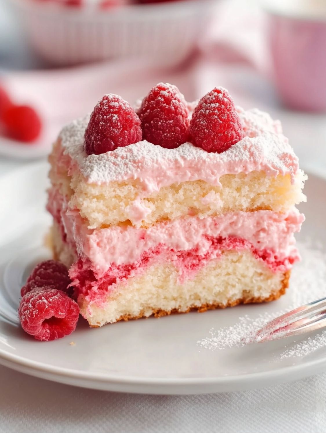 White Chocolate Raspberry Tiramisu