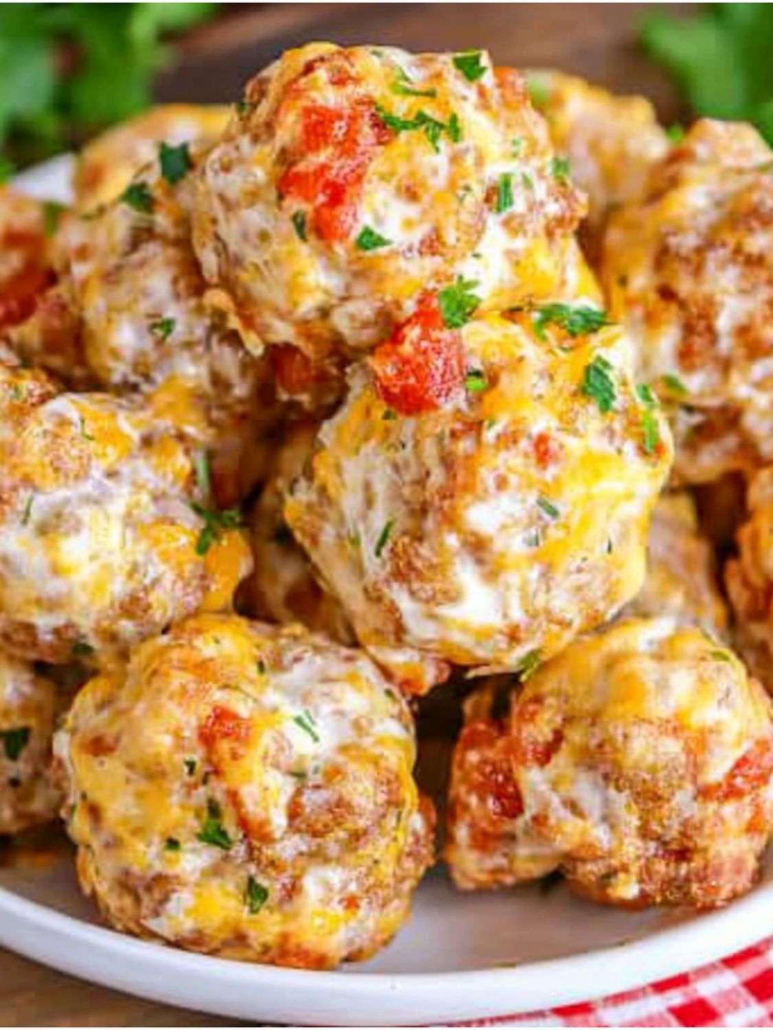 Rotel Cream Cheese Sausage Balls