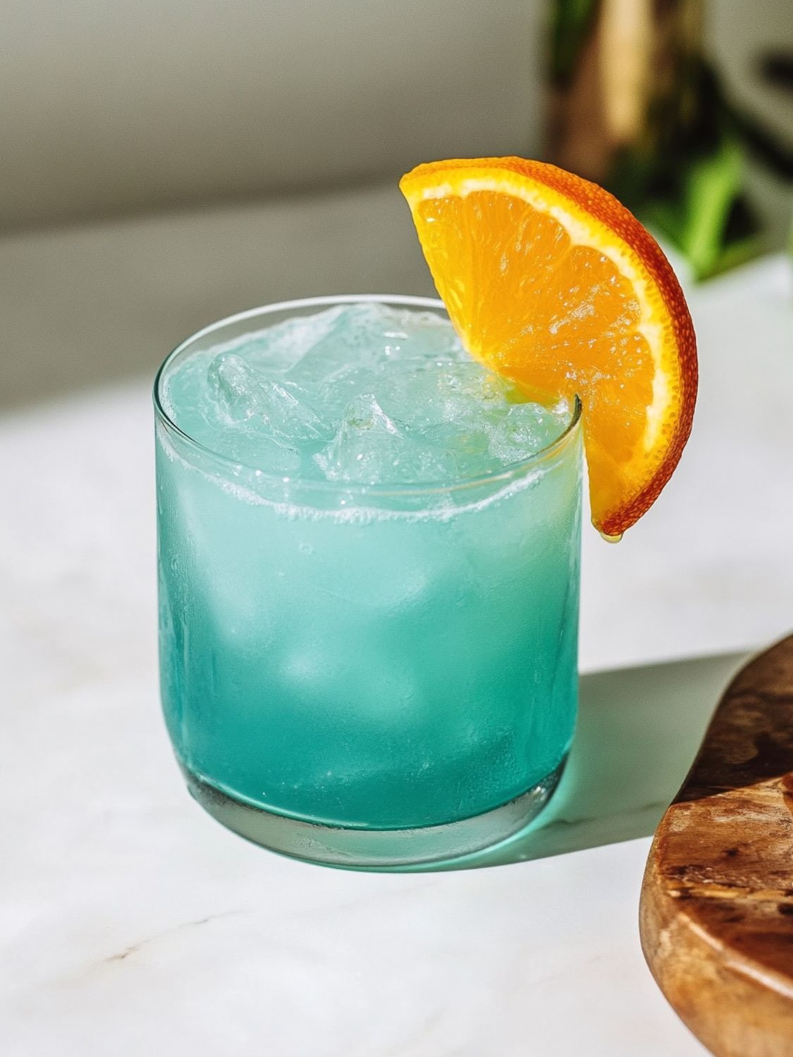 Blue Hawaiian Mocktail