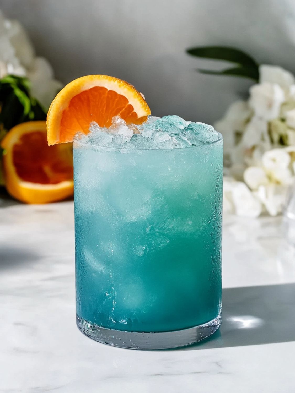 Blue Hawaiian Mocktail
