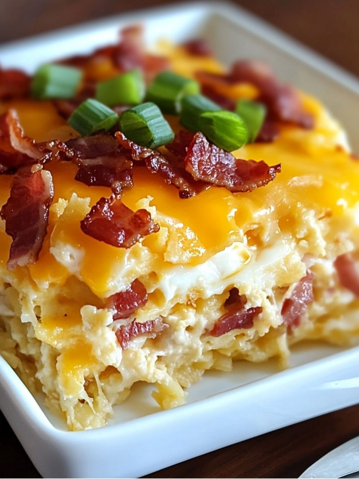 Easy Bacon, Egg, and Hashbrown Casserole