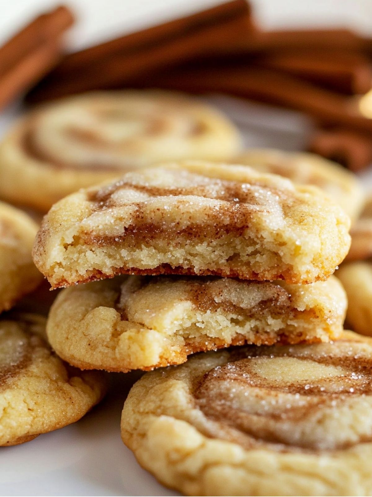 Soft and Chewy Cinnamon Roll Sugar Cookies