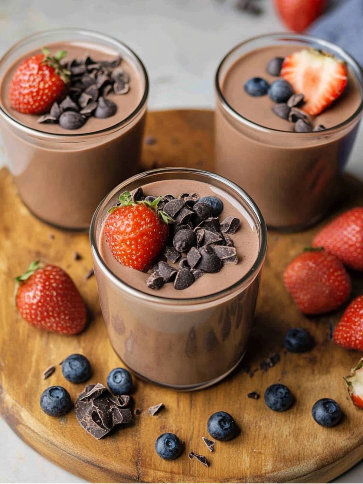 High Protein Chocolate Pudding