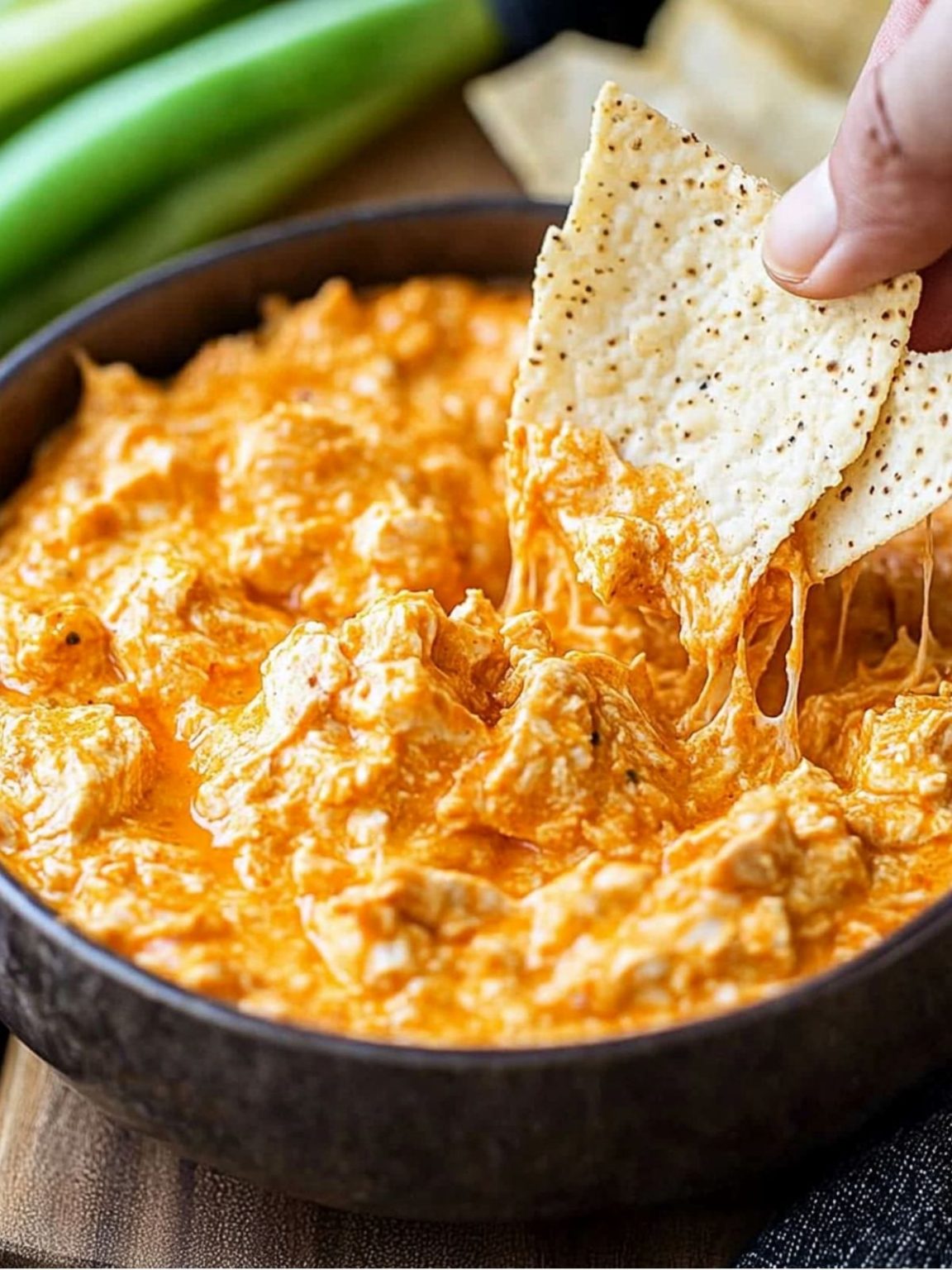 Ultimate Crockpot Buffalo Chicken Dip Recipe