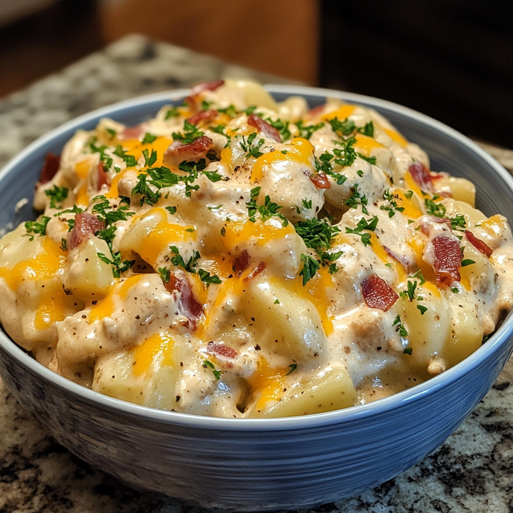 Crockpot Cheesy Potatoes