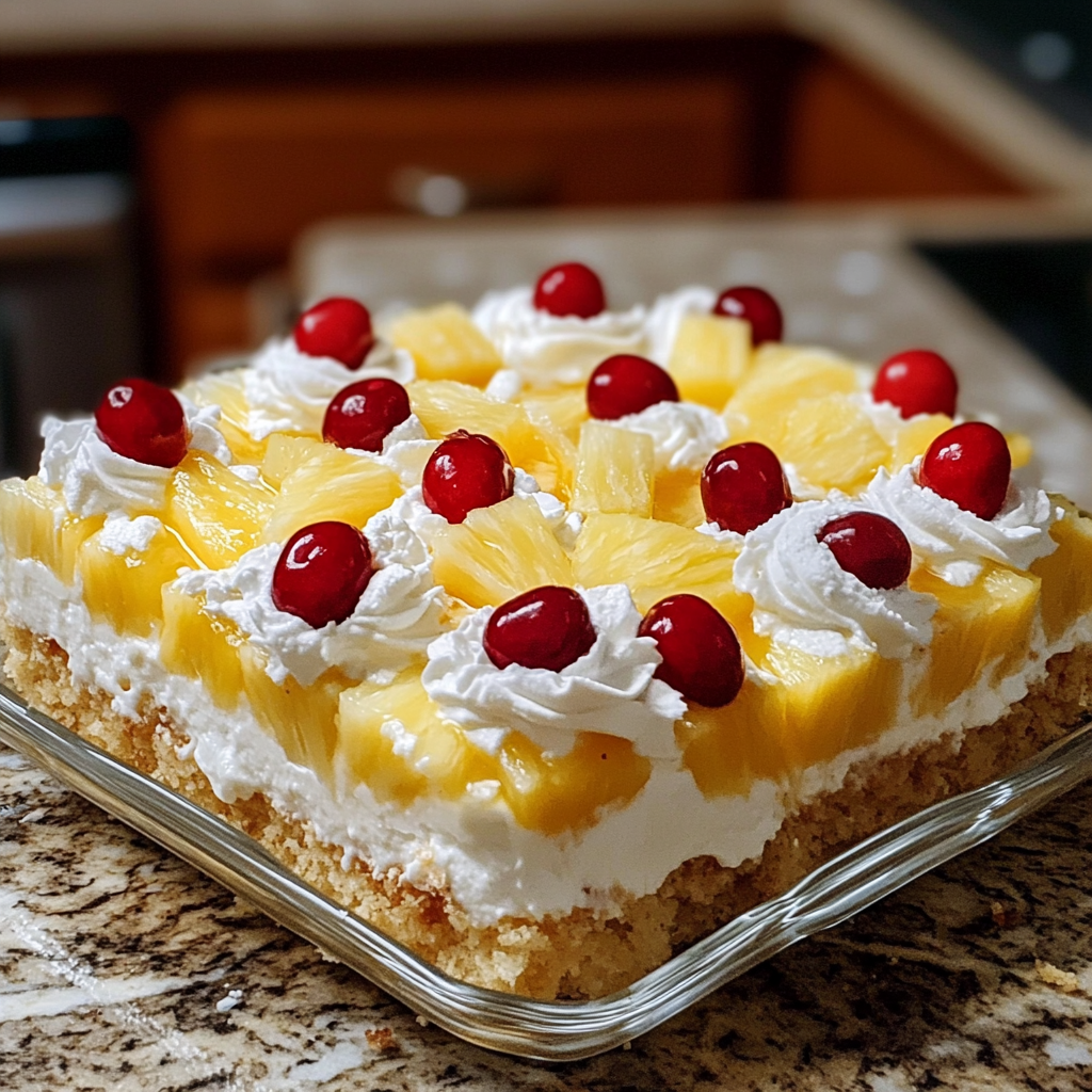 Juicy Pineapple Heaven Cake
