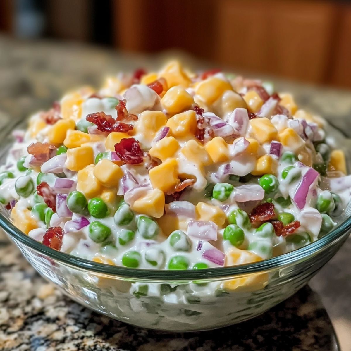 Classic Pea Salad Recipe