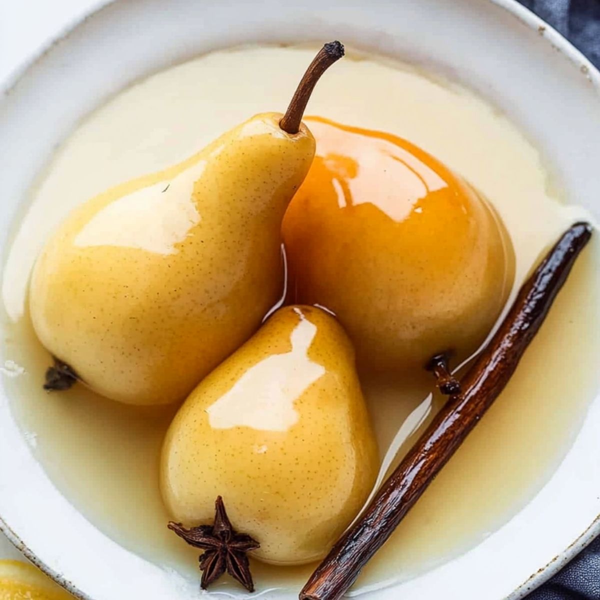 Irresistible Poached Pear Recipe