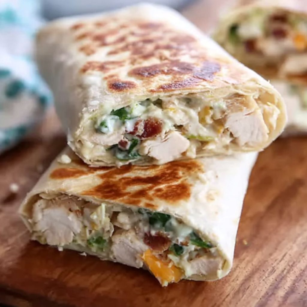 Crispy Chicken Bacon Ranch Wrap