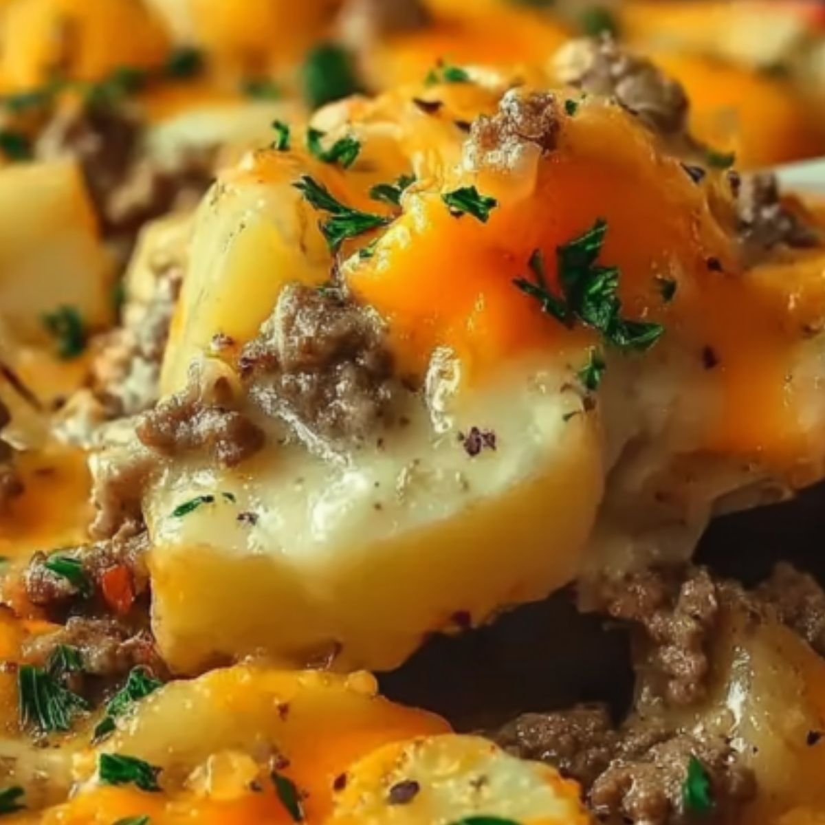 Ground Beef Casserole with Potatoes