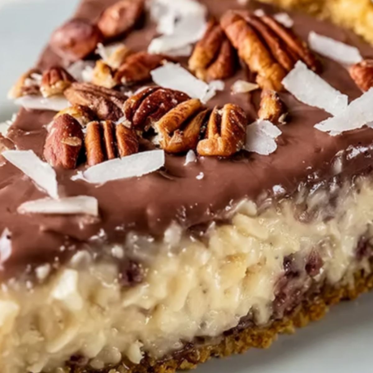 No-Bake German Chocolate Pie