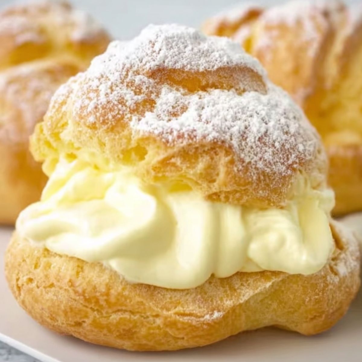 Classic Cream Puffs: Irresistibly Airy Homemade Delights