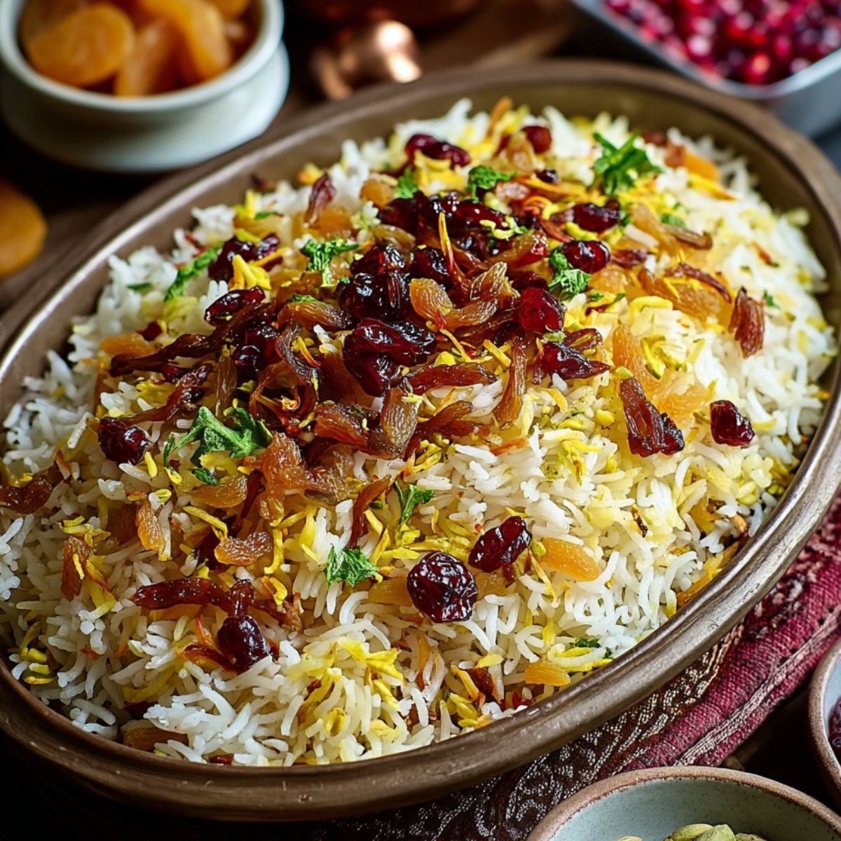Authentic Persian Jeweled Rice
