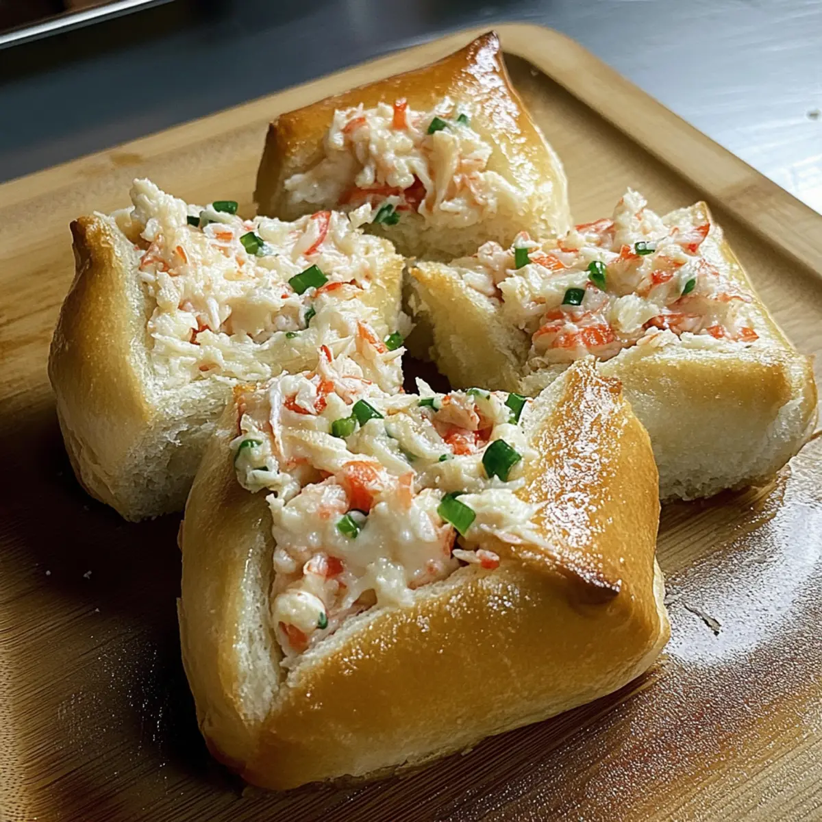 Irresistible Kings Hawaiian Crab Rangoon Rolls