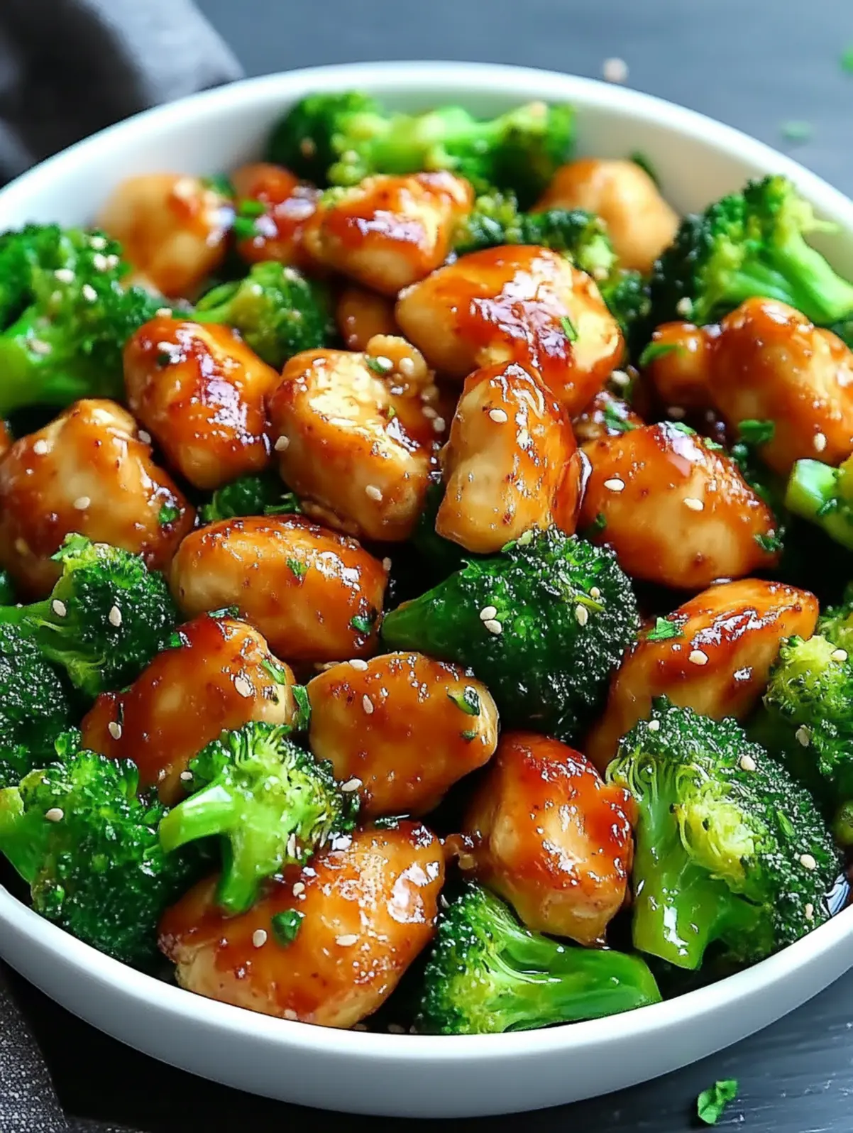 Irresistible Honey Garlic Chicken with Broccoli Stir-Fry
