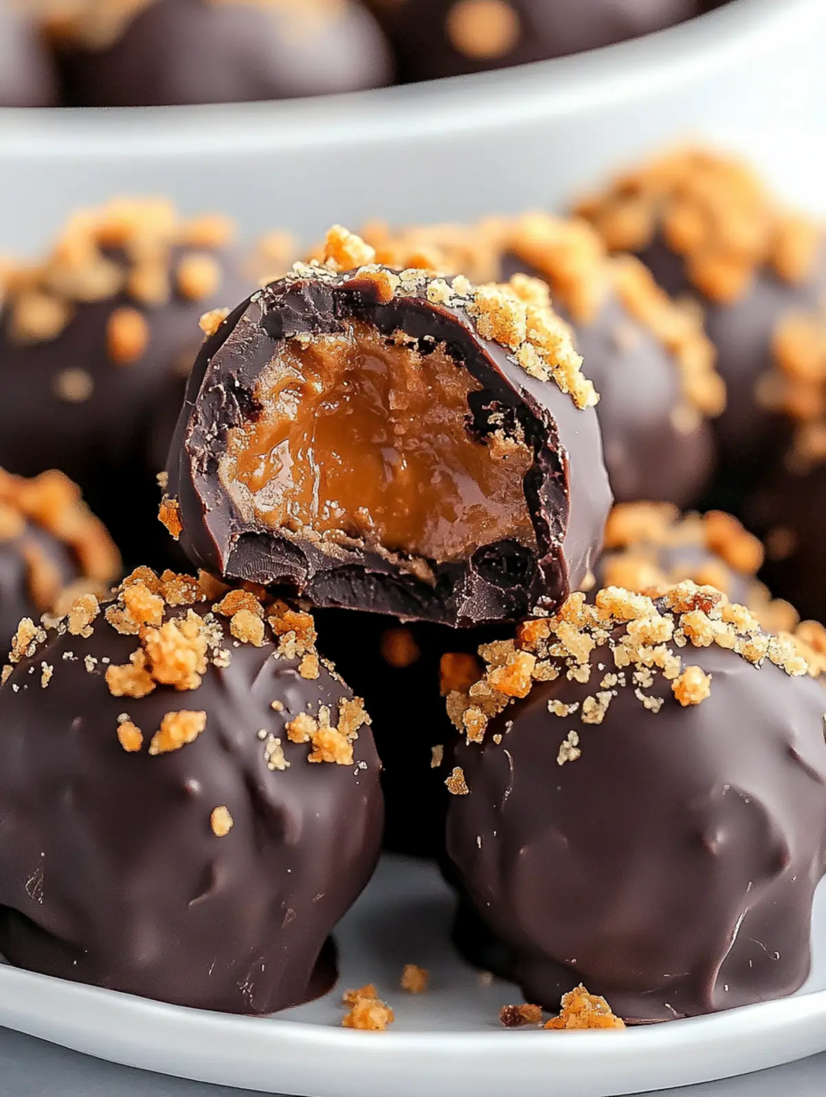 Irresistible No-Bake Butterfinger Balls - KitchenMomy