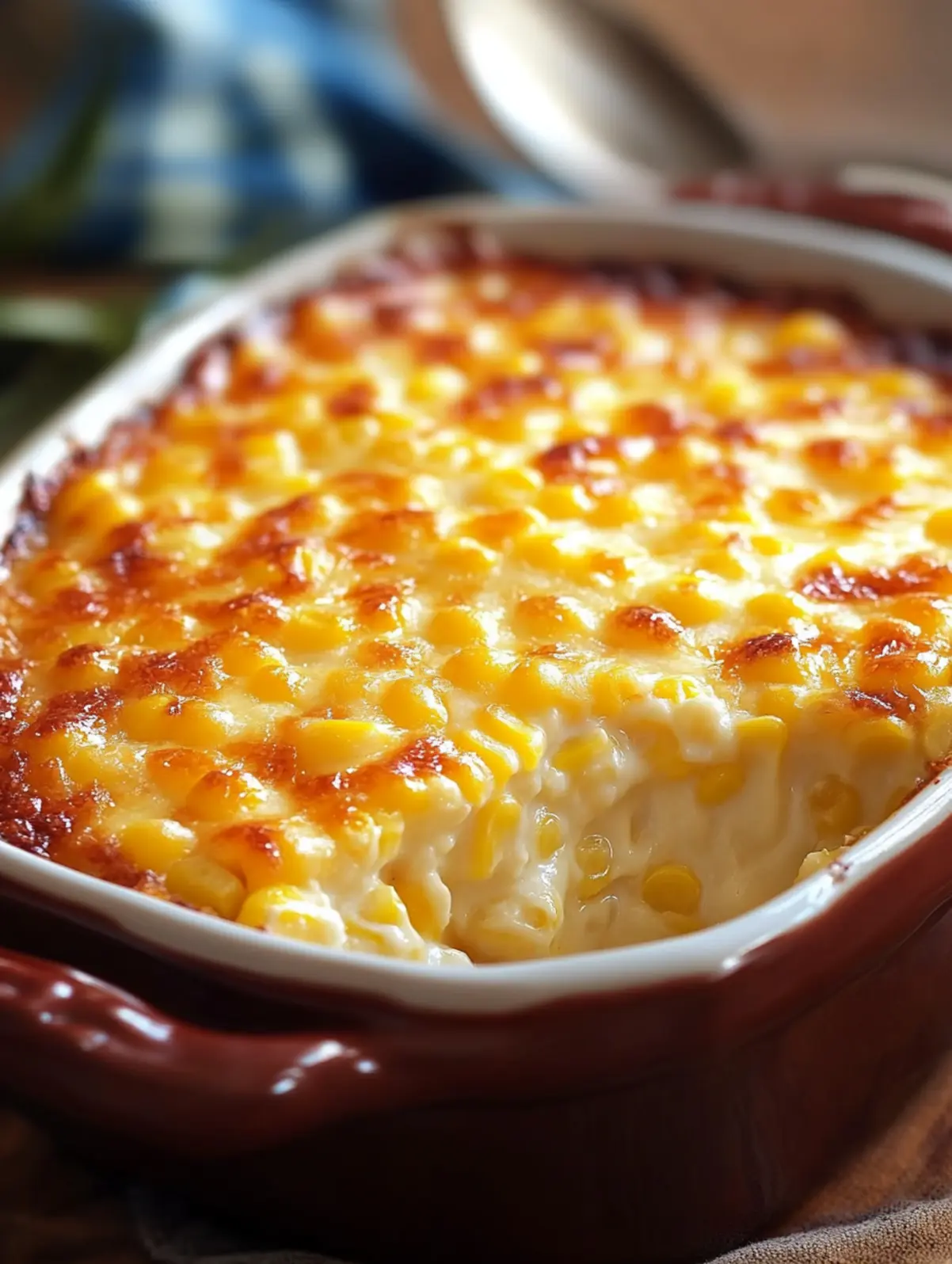 Creamy Amish Holiday Corn Bliss Casserole