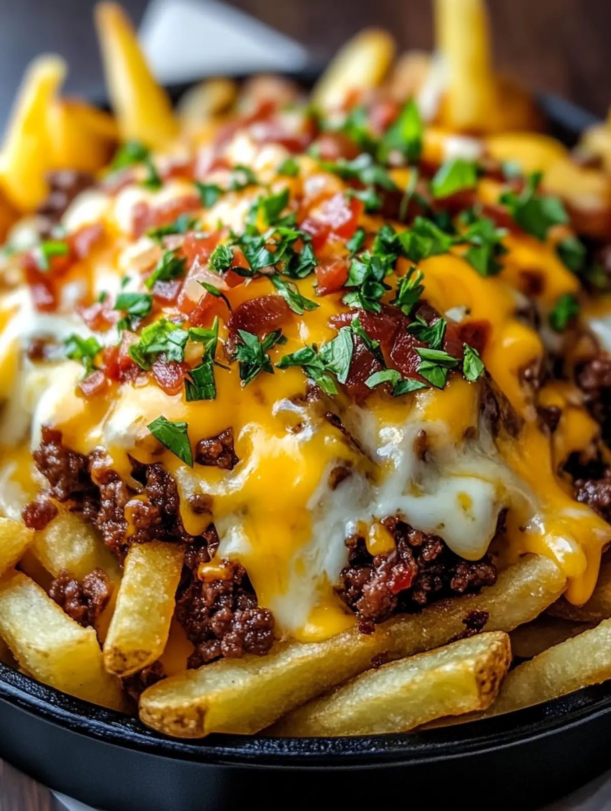 Hearty Beef & Cheese Loaded Fries: The Ultimate Game Day Dish