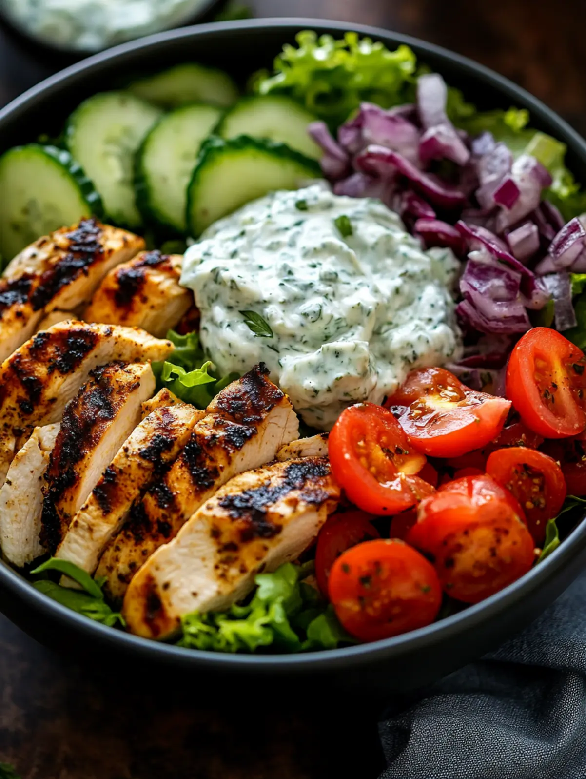 Mediterranean Magic: Ultimate Greek Chicken Tzatziki Bowl - KitchenMomy