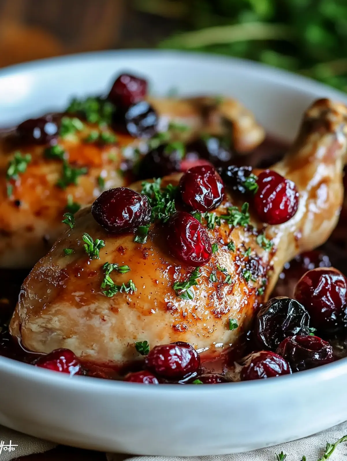 Tangy-Sweet Slow Cooker Cranberry Chicken For Easy Comfort