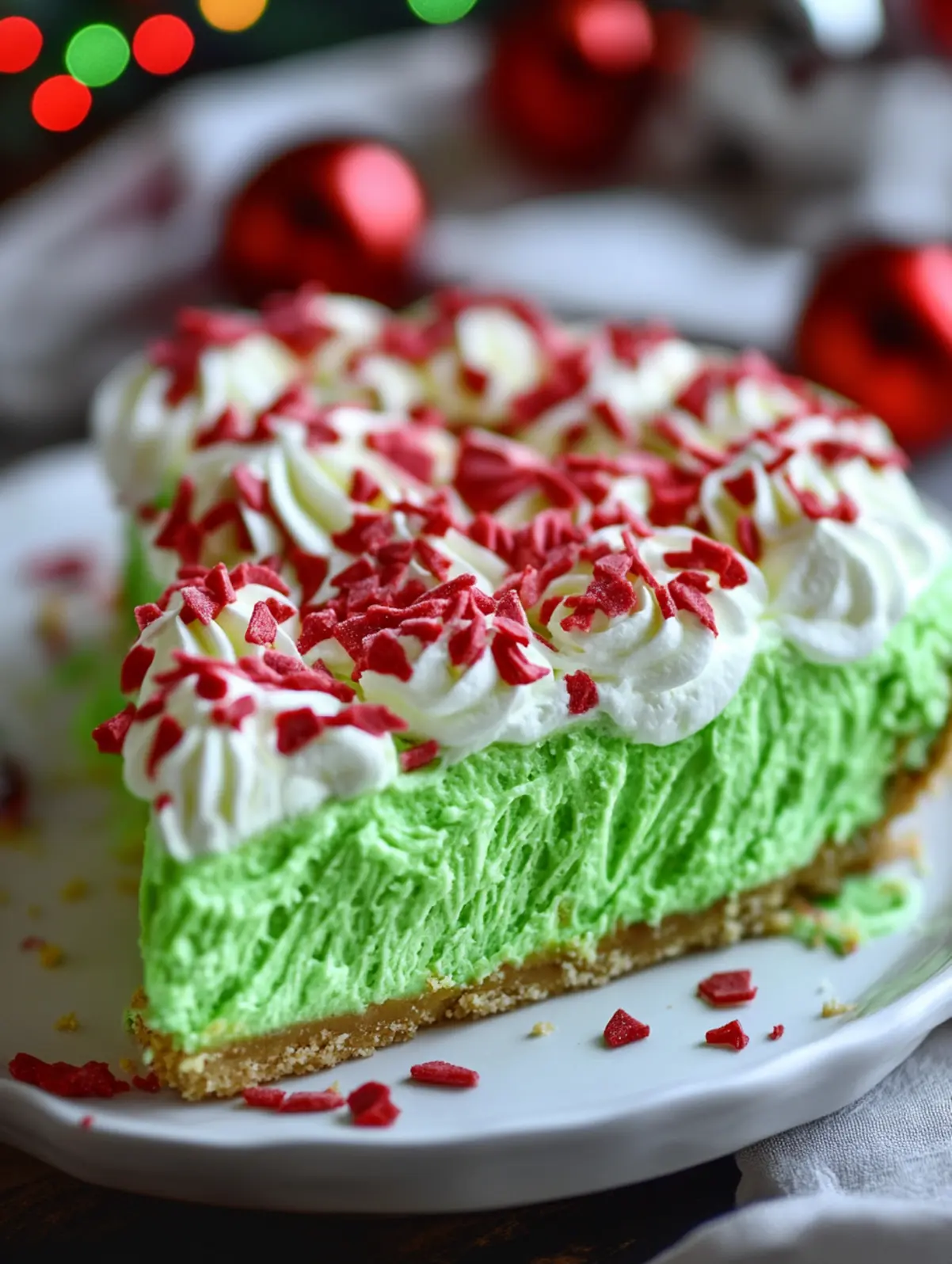 Enchanting No Bake Grinch Pie: A Dreamy Holiday Delight