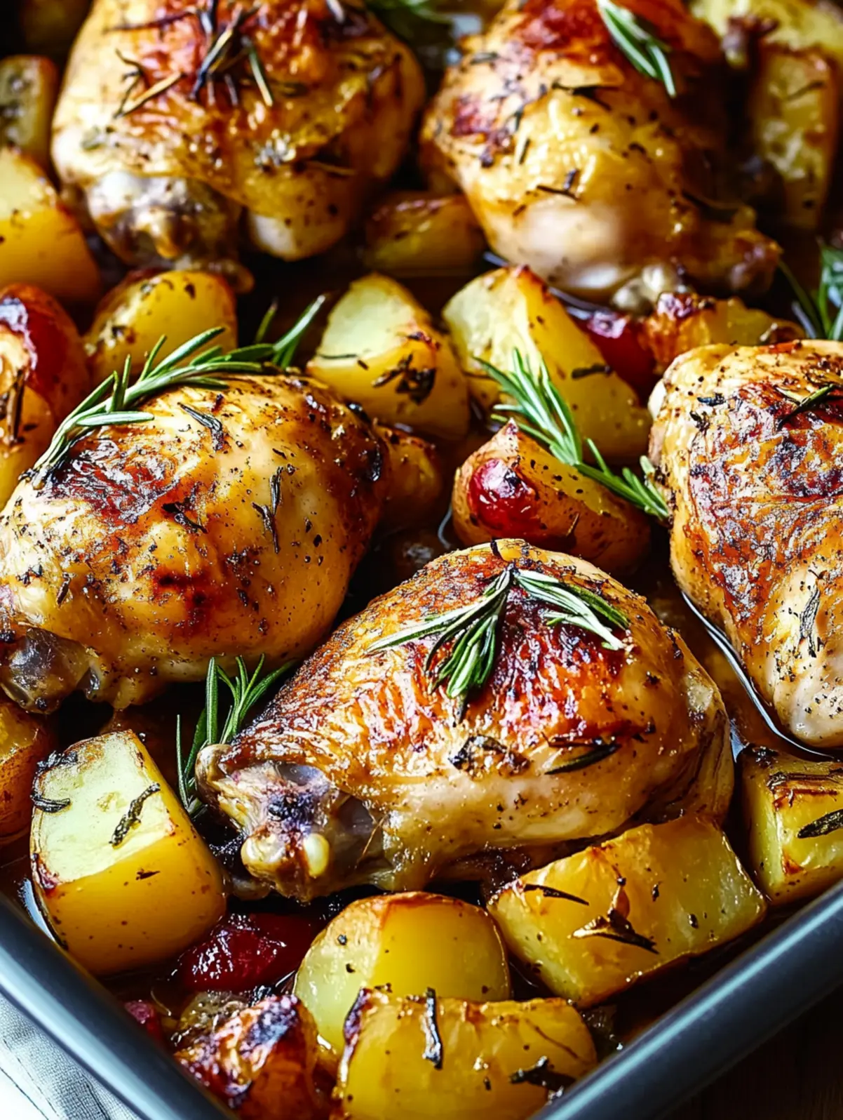 One-Pan Herb Chicken & Potatoes: The Ultimate Family Dinner