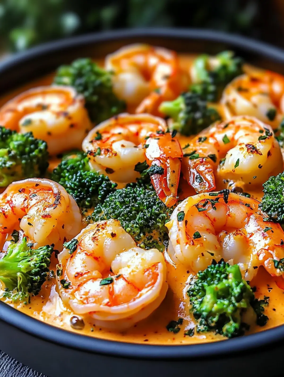 Ultimate Creamy Spicy Shrimp with Broccoli That Wows