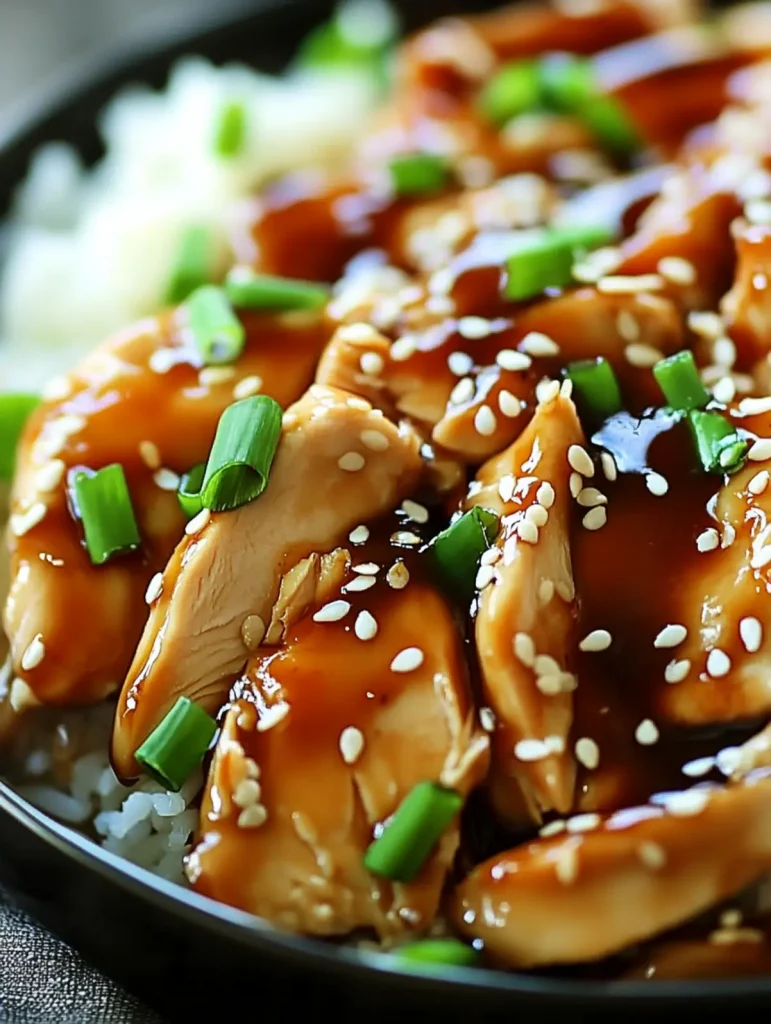 Effortless Crock-Pot Chicken Teriyaki for Busy Weeknights